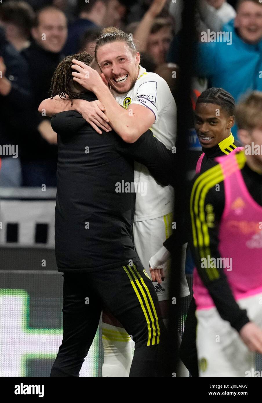 Luke ayling celebrates goal hi-res stock photography and images - Alamy