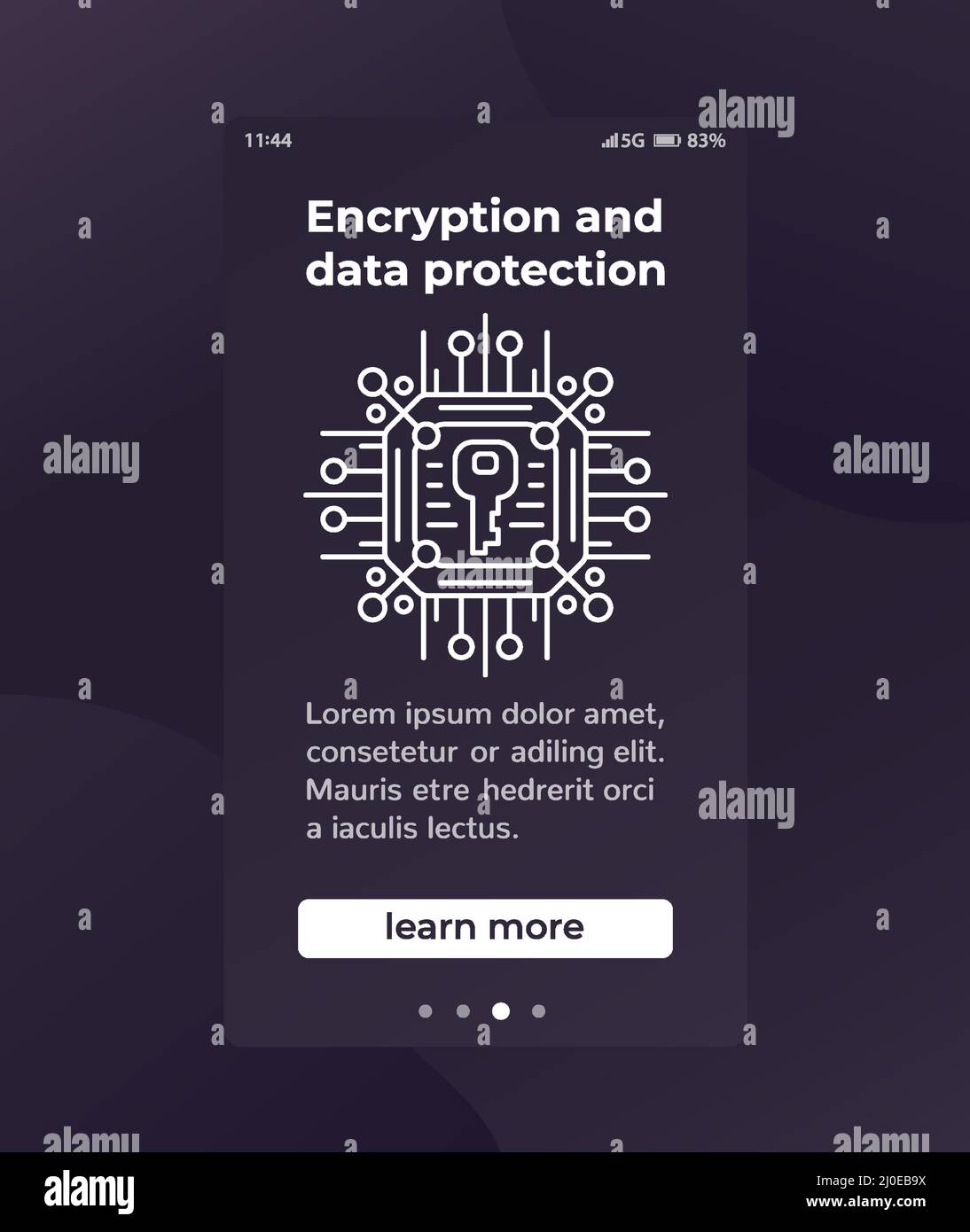 Symmetric cryptography Stock Vector Images - Alamy