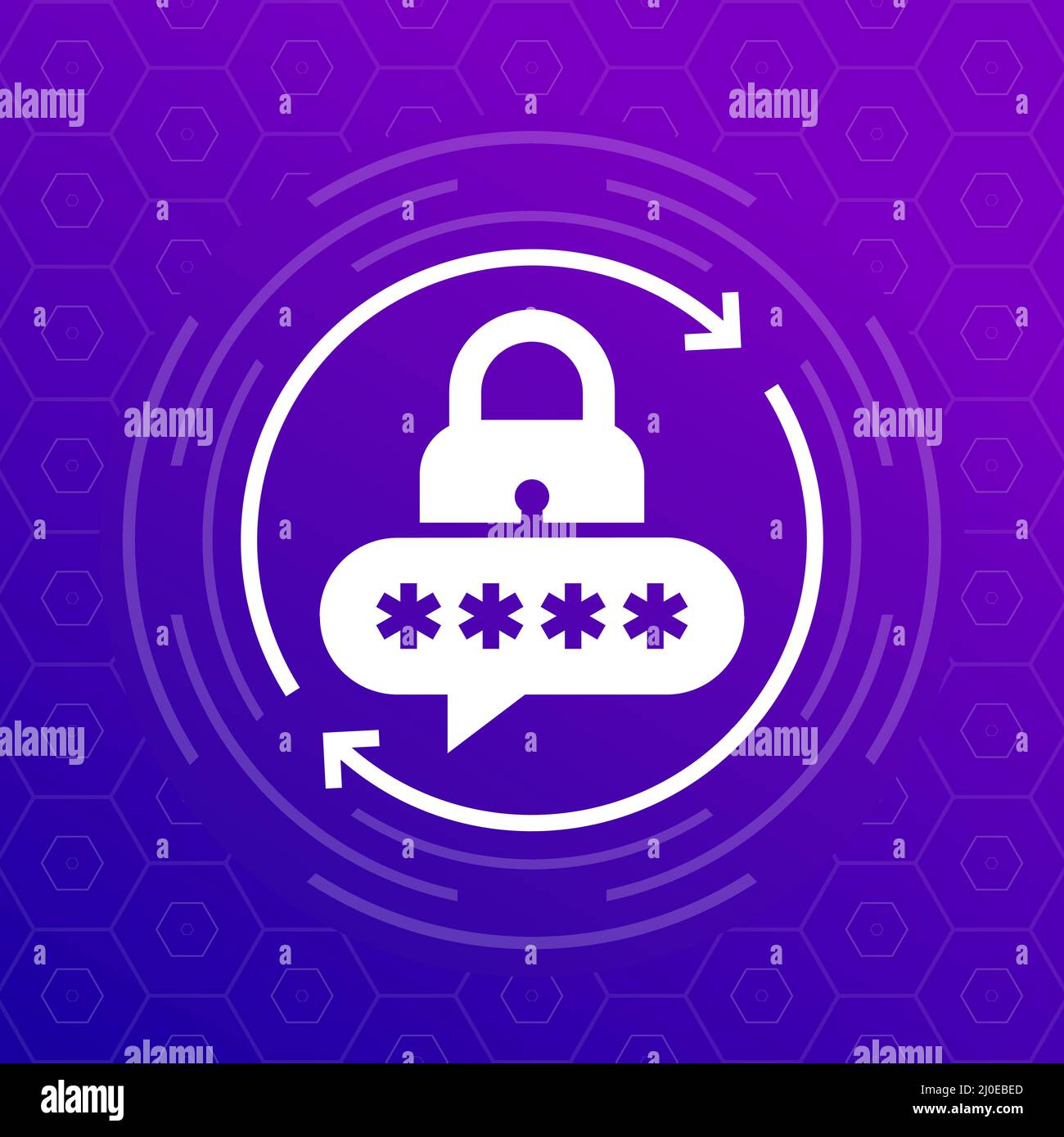Password Reset Icon For Apps Vector Design Stock Vector Image And Art