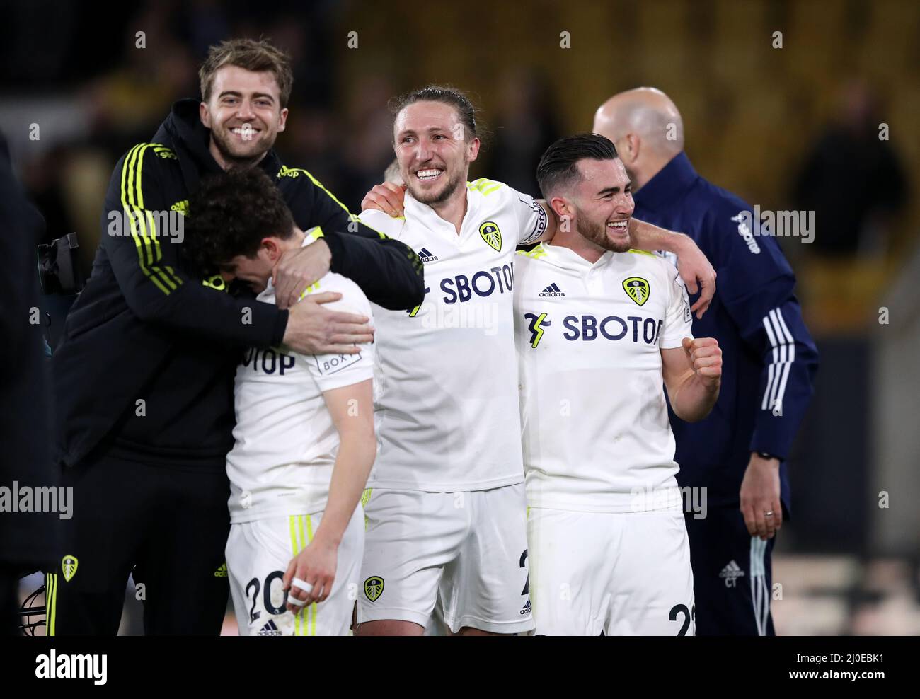 Jack harrison celebrate after hi-res stock photography and images - Alamy