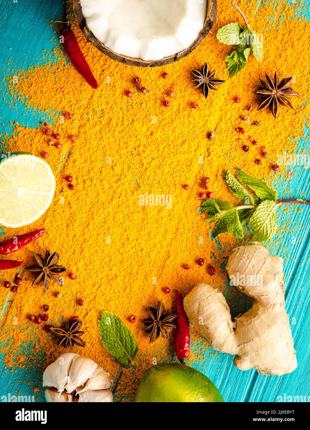 Thai food background Stock Photo - Alamy