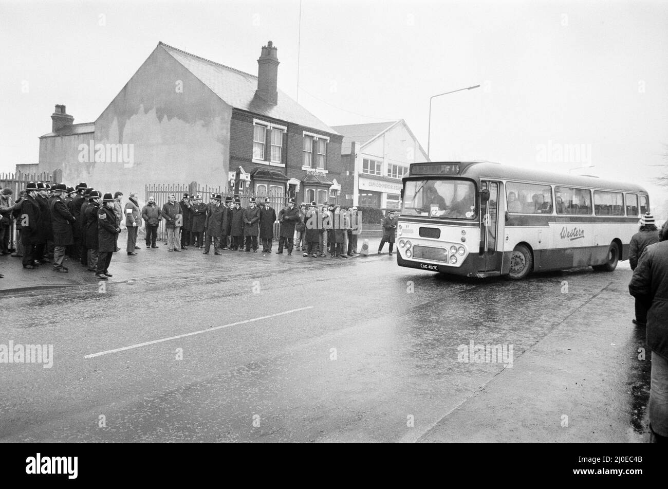 Round Oak Steelworks, Brierley Hill, West Midlands, 26th February 1980 ...