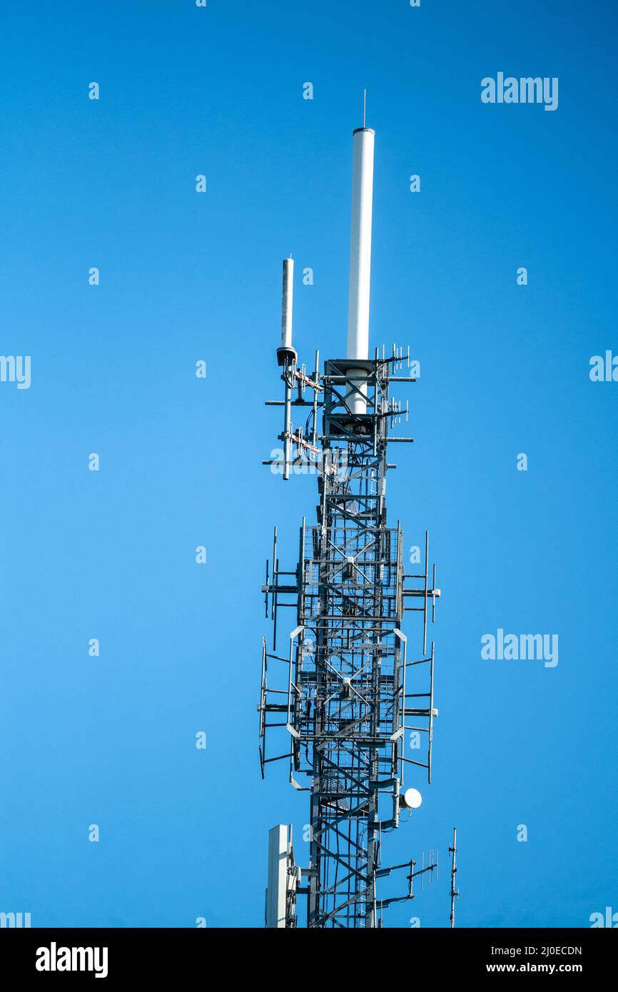 Radio mast communication towers hi-res stock photography and images - Alamy