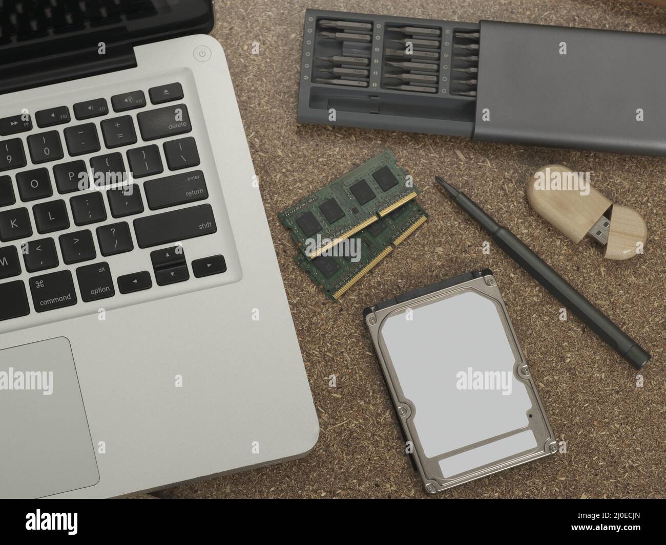 Top view hard disk drive hi-res stock photography and images - Alamy