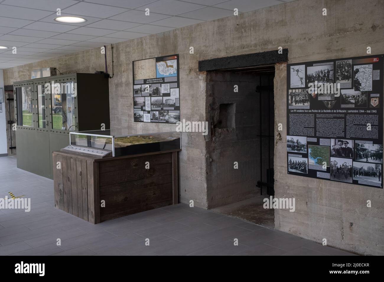 Les Sables d'Olonne, France - March 1, 2022: Hospital Blockhouse Museum ...