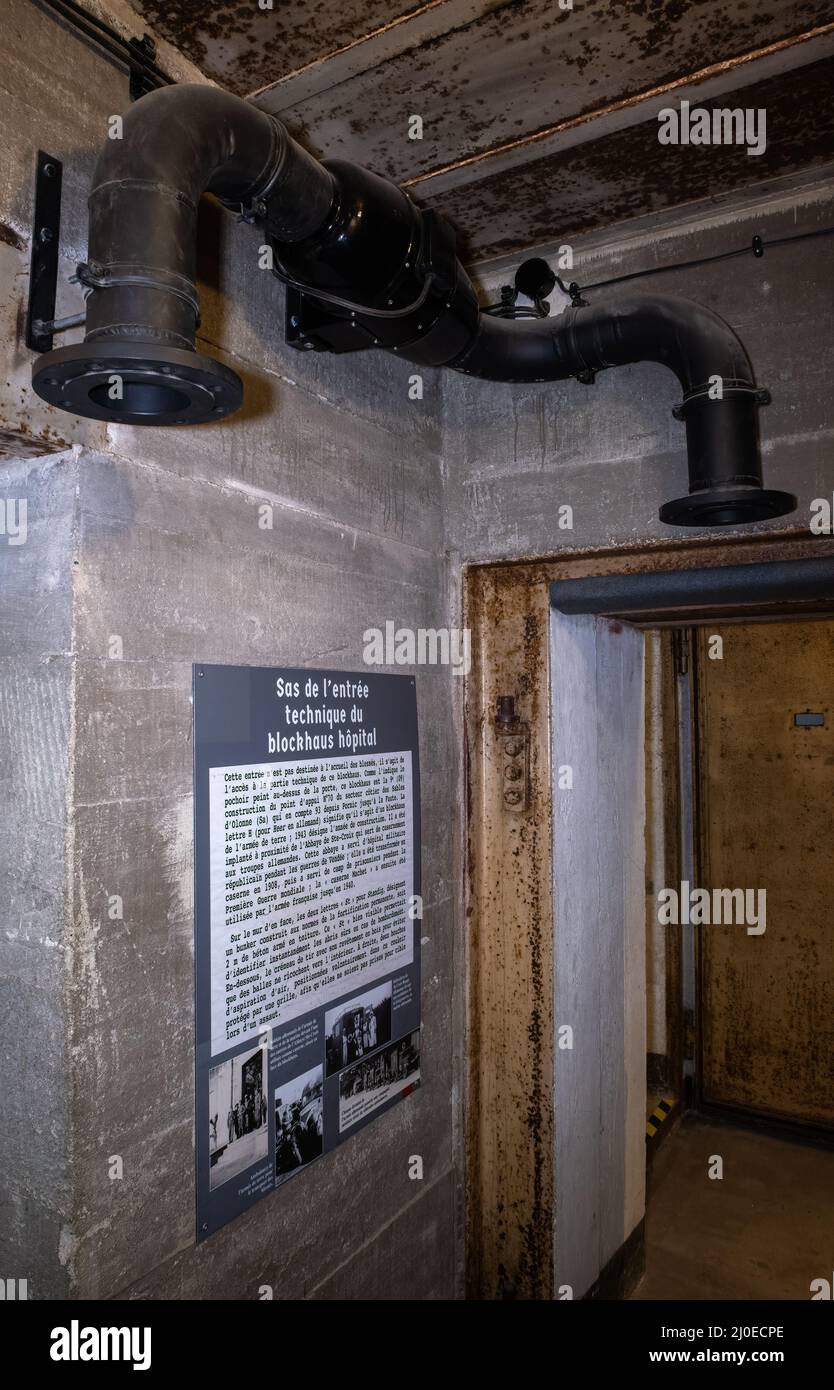 Les Sables d'Olonne, France - March 1, 2022: Hospital Blockhouse Museum ...