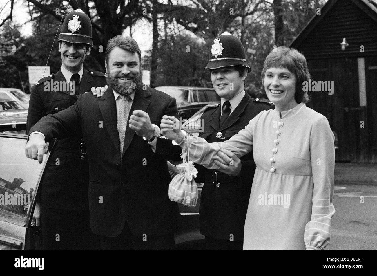 Actor Brian Blessed marries Hildegard Hope Blessed (Hildegard Neil) at ...