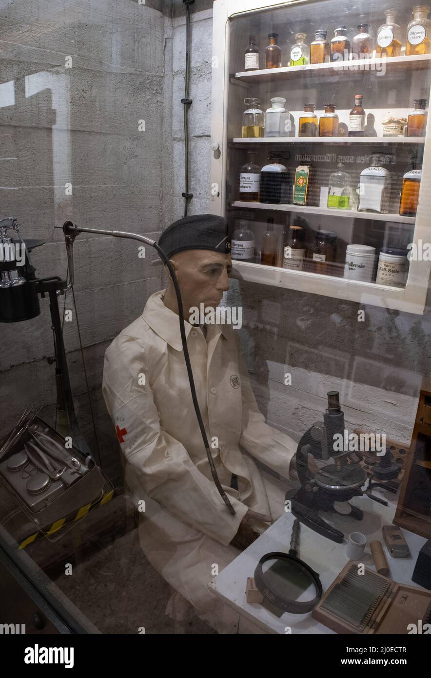 Les Sables d'Olonne, France - March 1, 2022: Hospital Blockhouse Museum ...