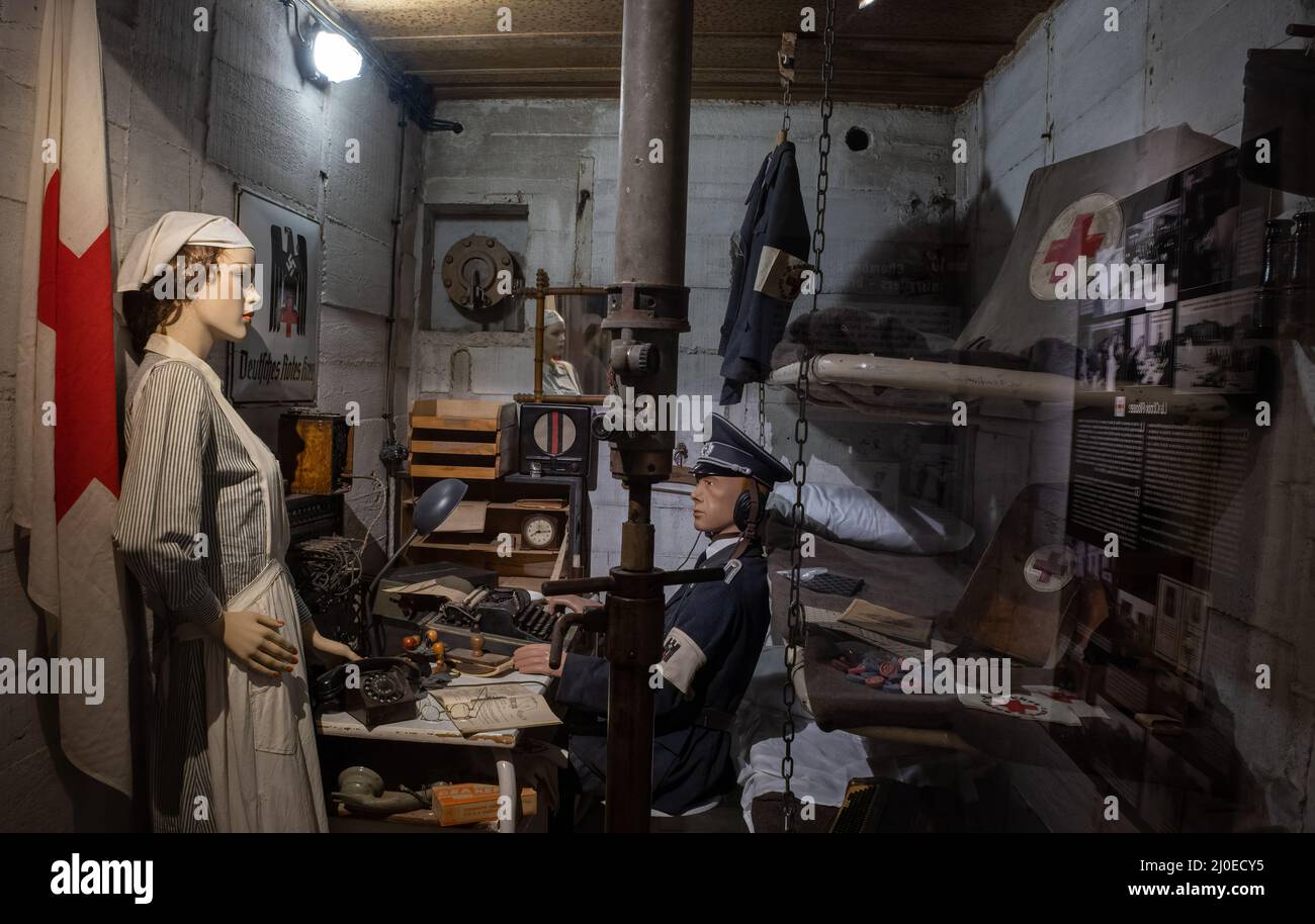 Les Sables d'Olonne, France - March 1, 2022: Hospital Blockhouse Museum ...