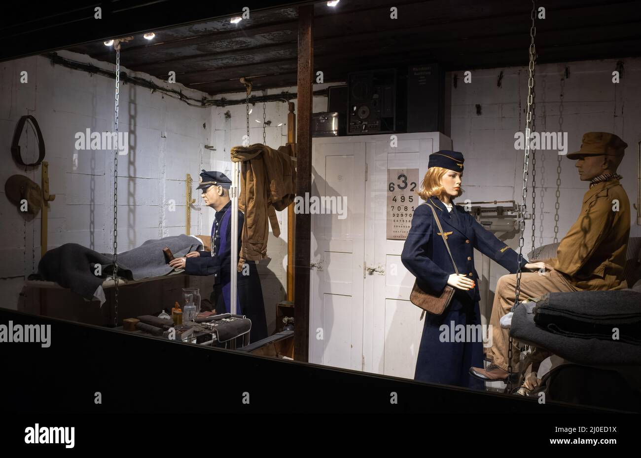 Les Sables d'Olonne, France - March 1, 2022: Hospital Blockhouse Museum ...