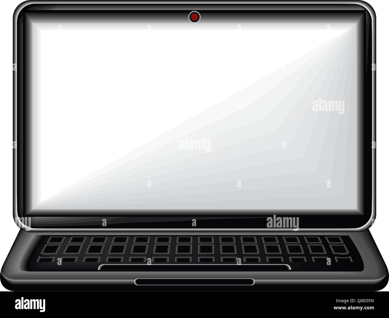 laptop computer device Stock Vector Image & Art - Alamy