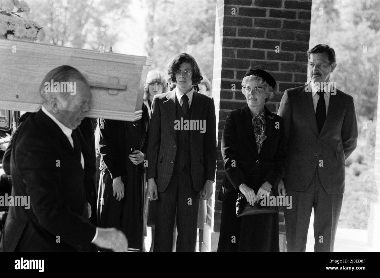 The funeral of Yorkshire Ripper victim Barbara Leach held at Kettering ...