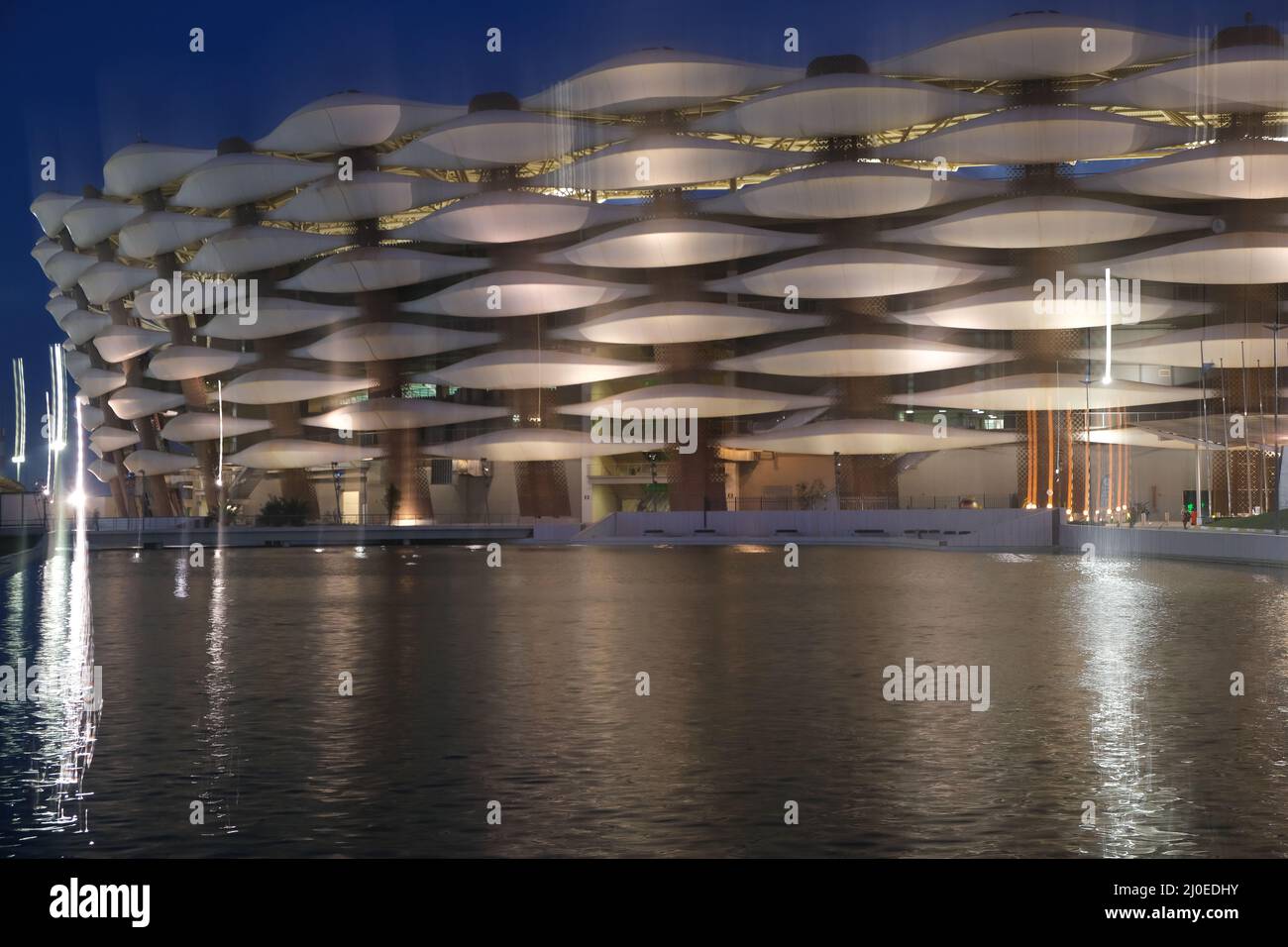 Basra, iraq - March 17, 2022: photo the big football stadium in Basra ...