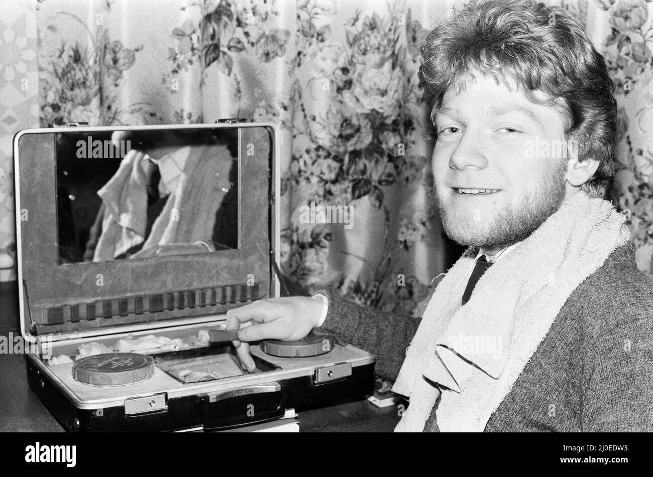 Kenneth Branagh, actor and student, aged 18 years old, he will be ...