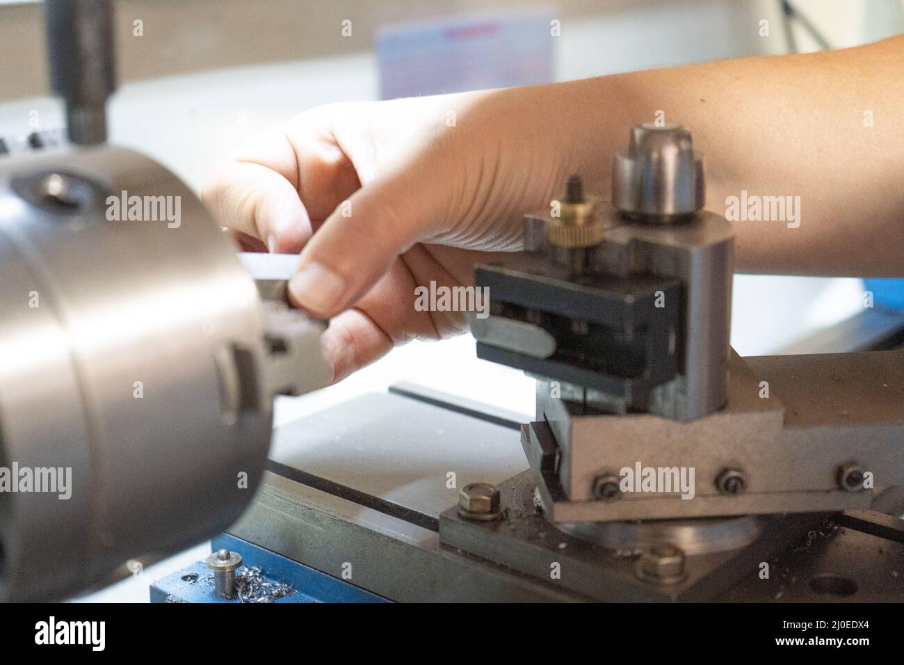 Hand placing tool hi-res stock photography and images - Alamy