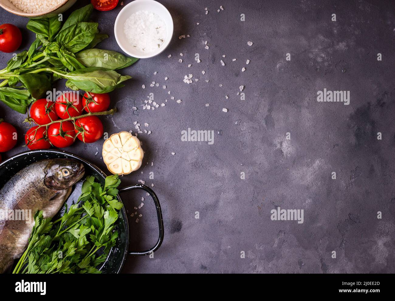 Frame trout whole fish hi-res stock photography and images - Alamy