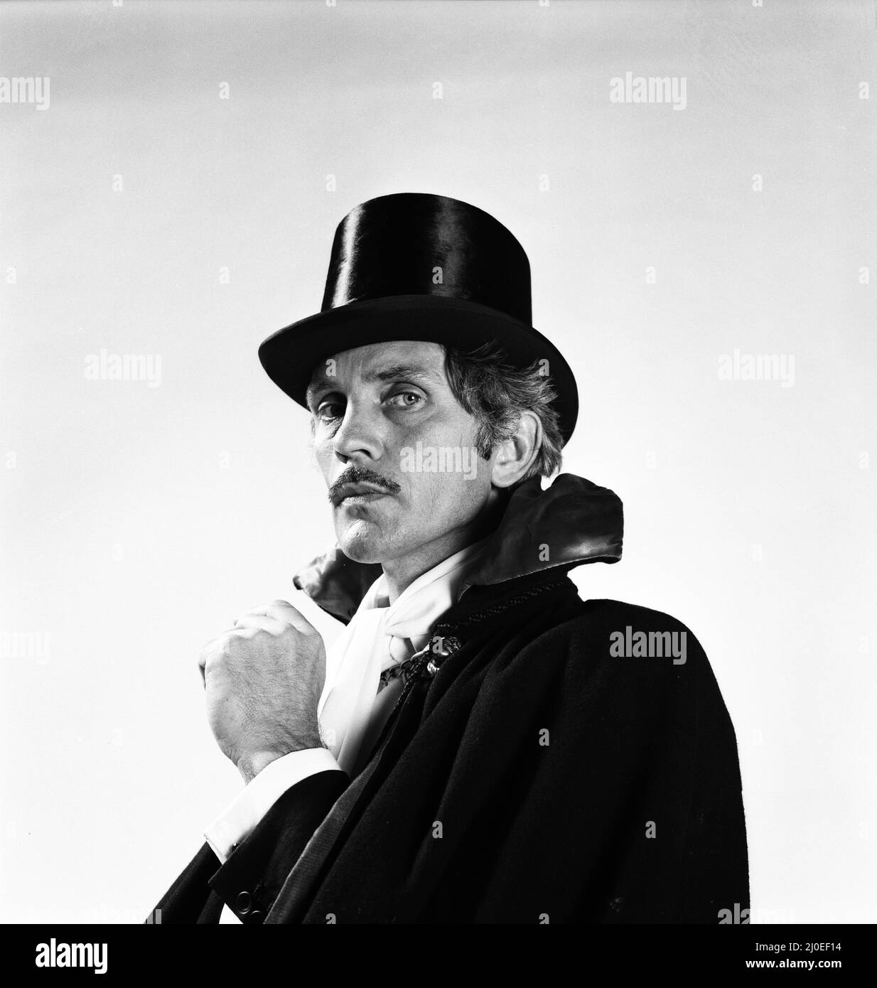 Actor Terence Stamp in his portrayal of Dracula. 27th July 1978 Stock ...