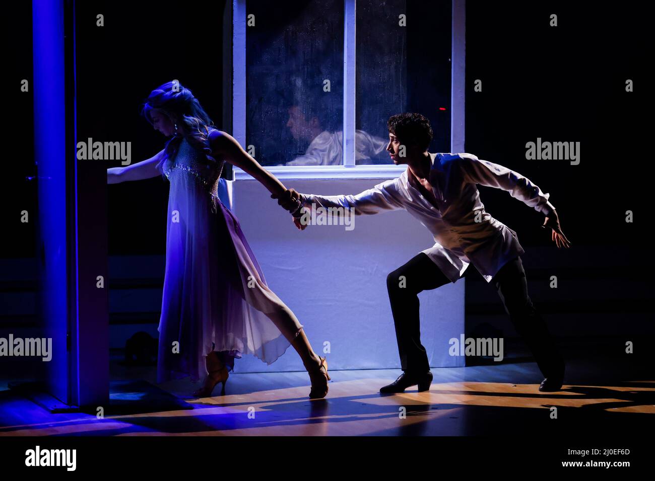 Cologne, Germany. 18th Mar, 2022. Rene Casselly, circus performer, and ...