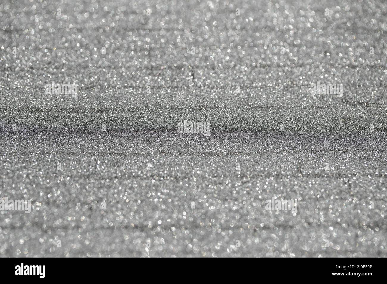 Macro abstract texture background of sparkling silver glitter ...