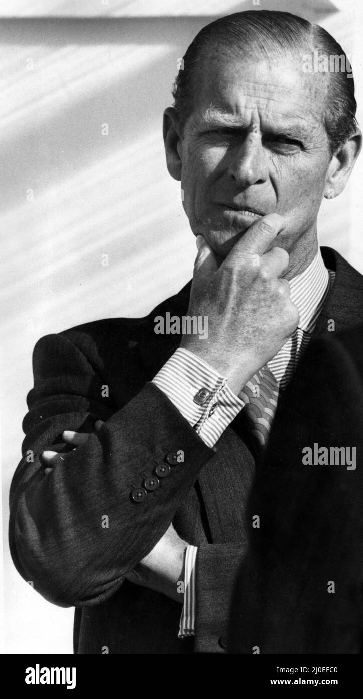 Prince Philip visits Liverpool. 1st May 1979 Stock Photo - Alamy
