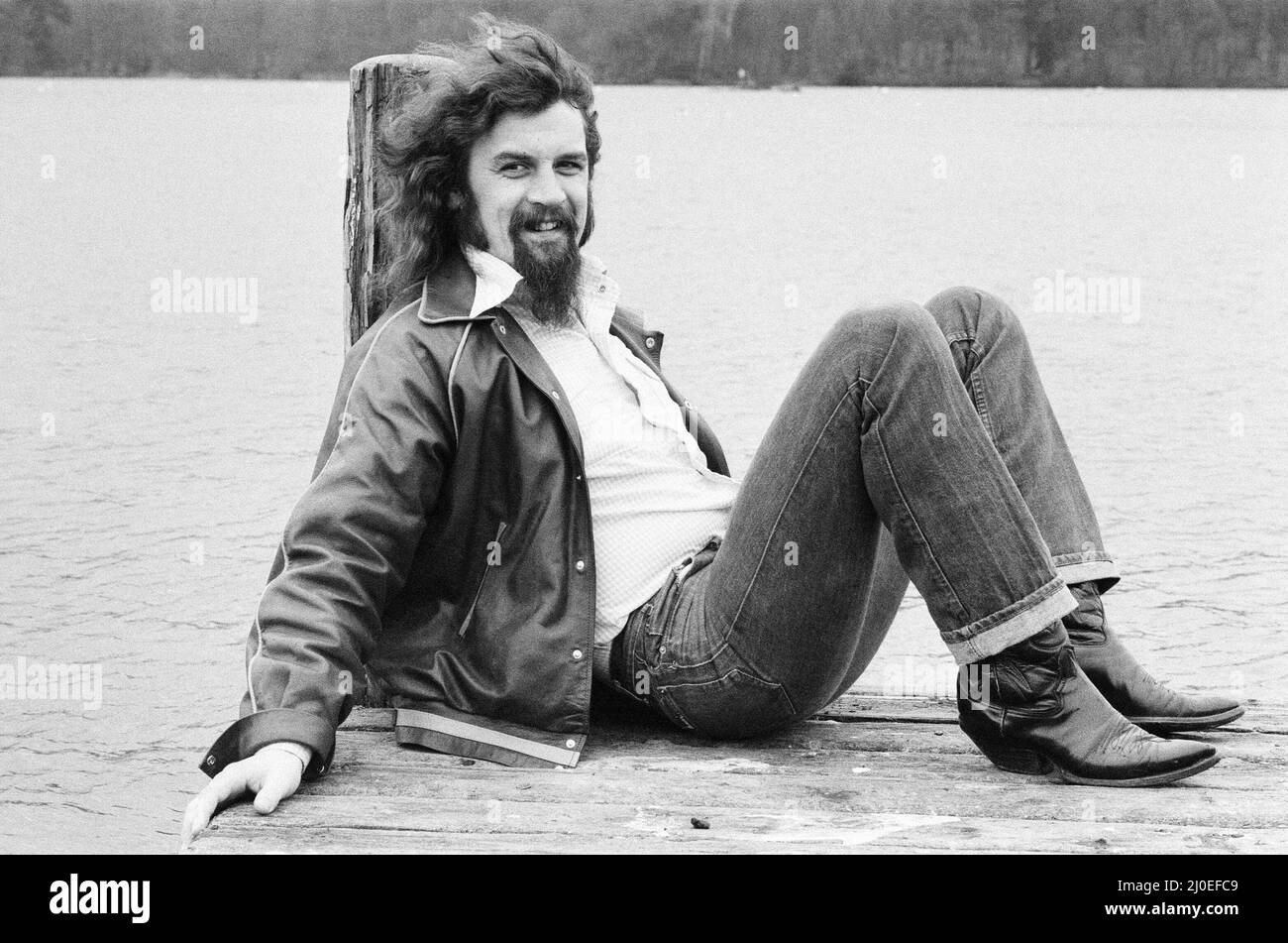 Comedian billy connolly Black and White Stock Photos & Images - Alamy