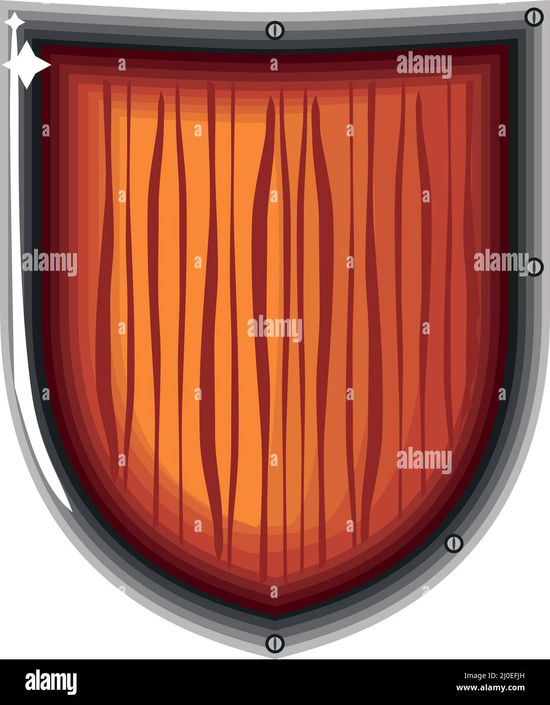 wooden shield icon Stock Vector Image & Art - Alamy