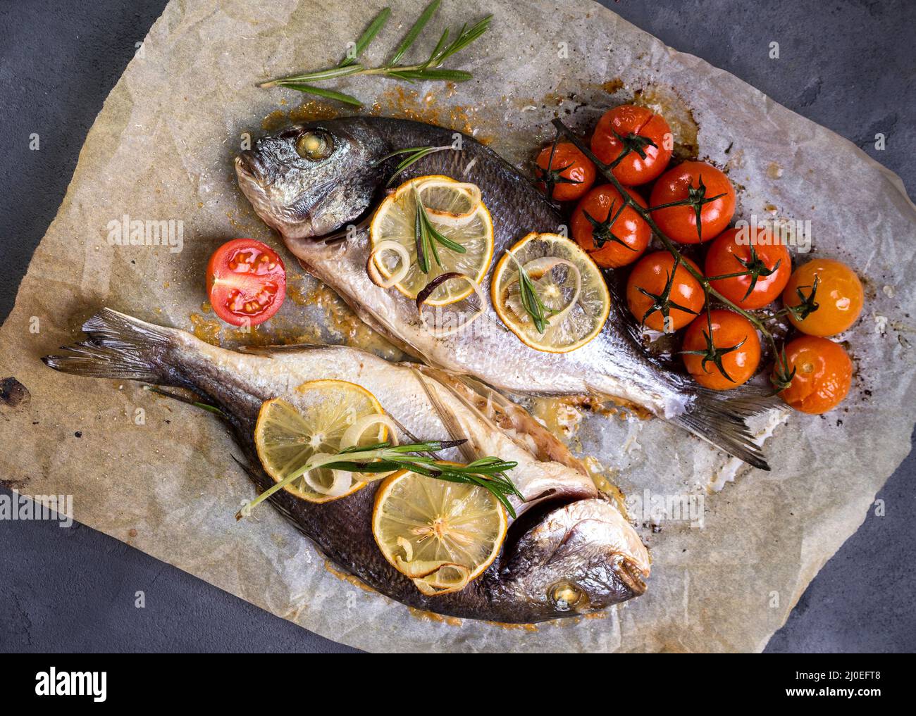 Rustic fish barbecue hi-res stock photography and images - Alamy