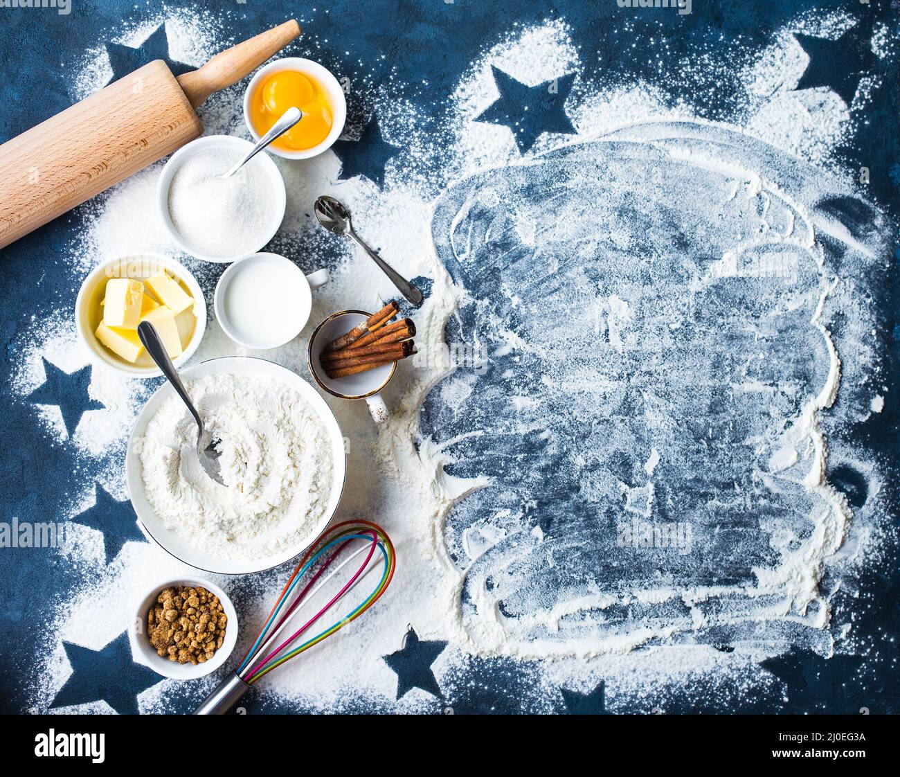 Baking new recipe background hi-res stock photography and images - Alamy
