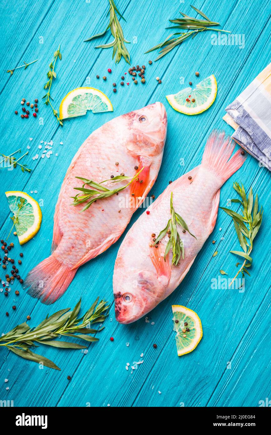 Restaurant menu fresh fish hi-res stock photography and images - Alamy