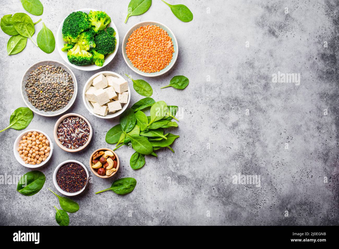 Sources of protein hi-res stock photography and images - Alamy