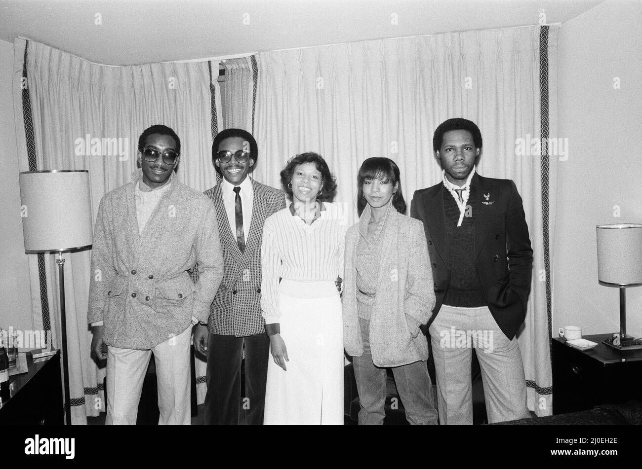 Chic, Music Group in the UK to promote their record Le Freak, currently ...