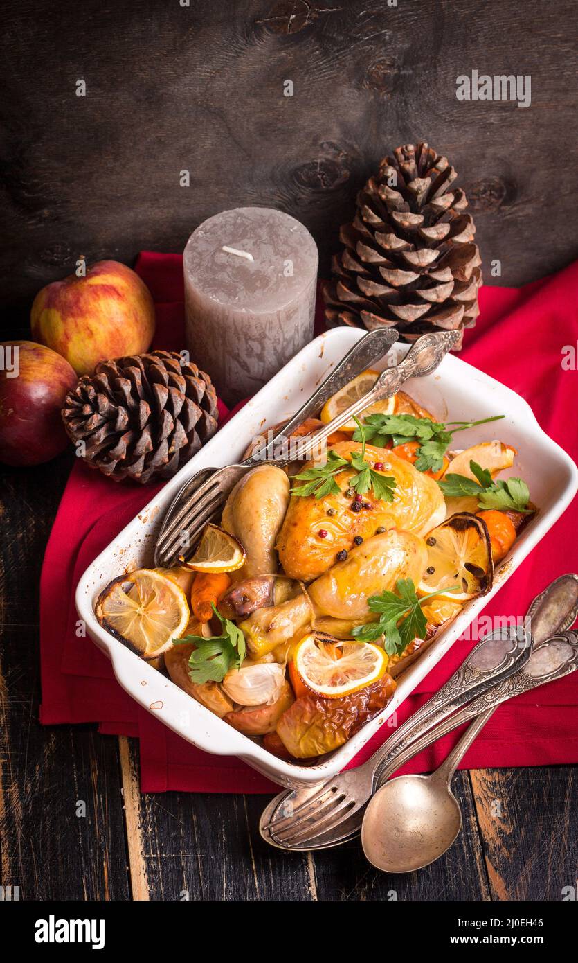 Vintage chicken restaurant hi-res stock photography and images - Alamy