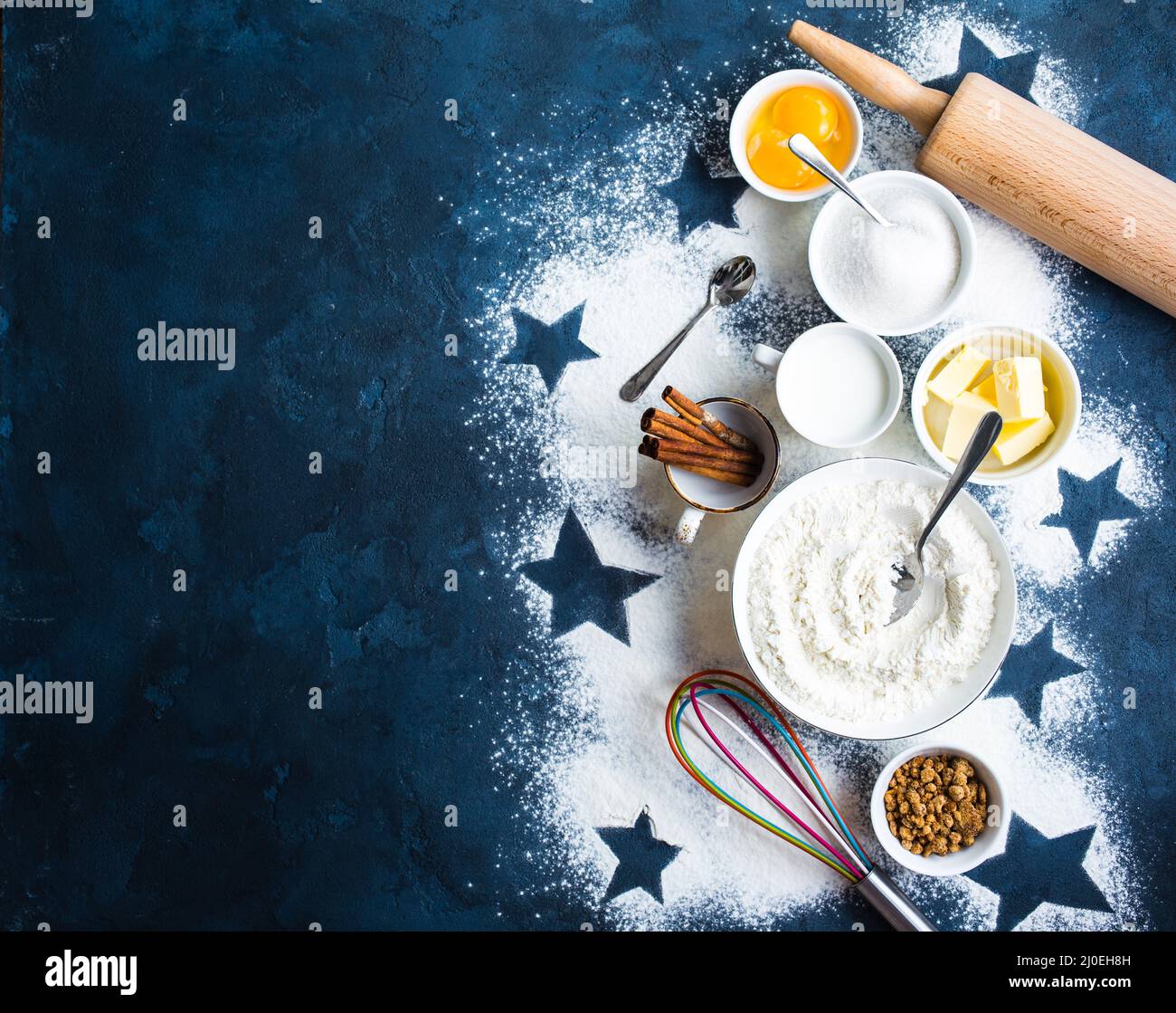Baking new recipe background hi-res stock photography and images - Alamy