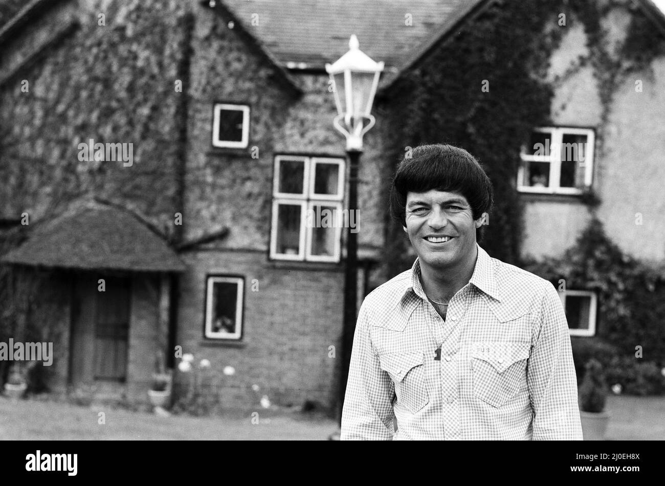 BBC DJ Tony Blackburn at his home in Cookham Dean, Berkshire, following ...