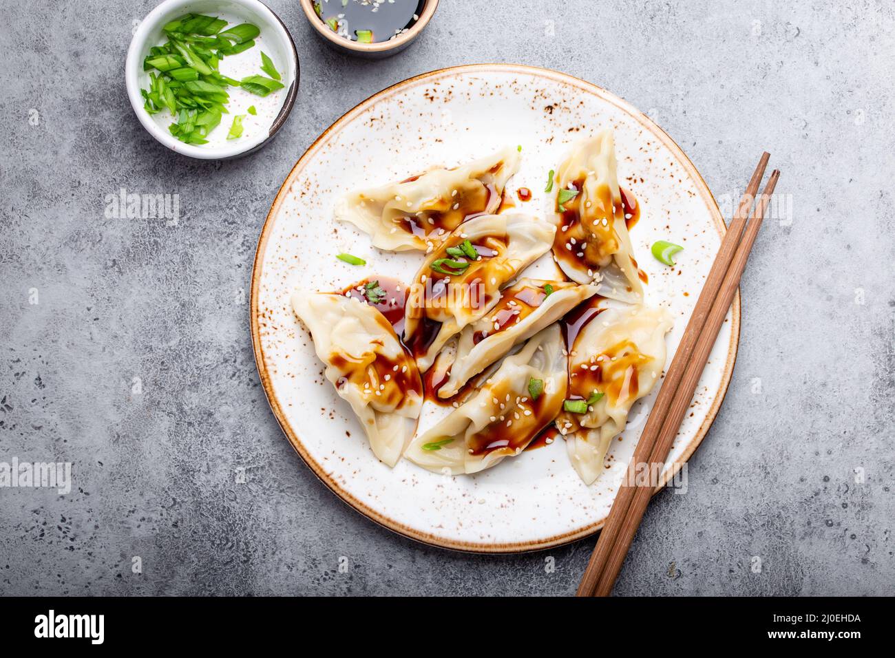 Chinese dumplings hot pot hi-res stock photography and images - Alamy