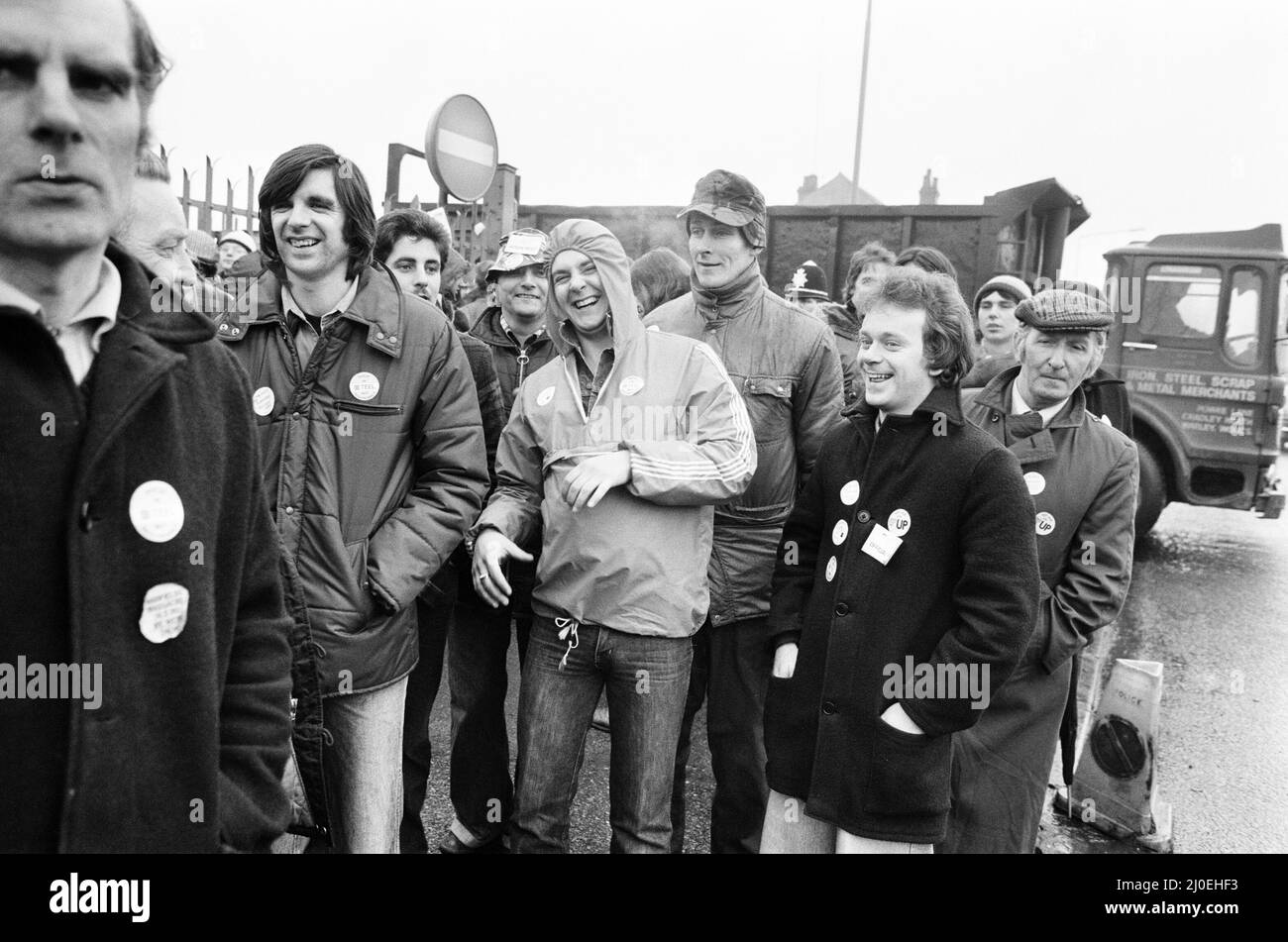 Round Oak Steelworks, Brierley Hill, West Midlands, 26th February 1980 ...