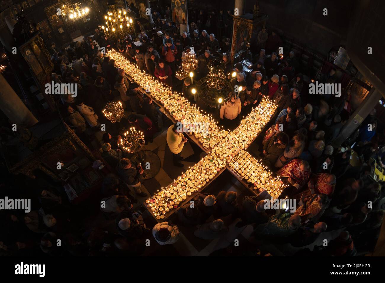 Christian ritual honey Stock Photo - Alamy