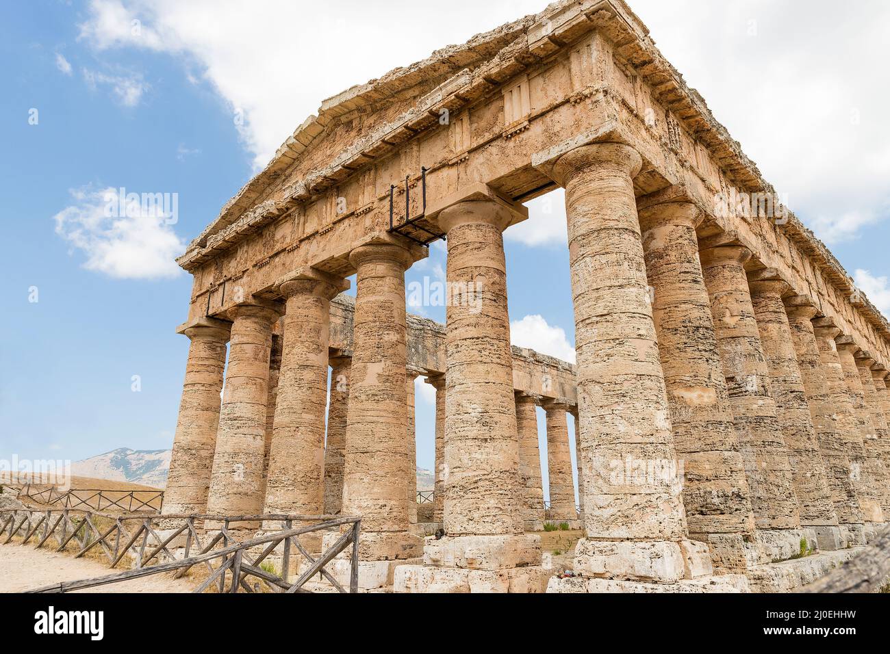 Architectural Sights of The Temple of Segesta (Tempio di Segesta - Part ...