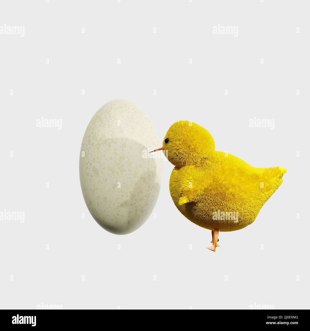 Cartoon illustration baby chick hatching hi-res stock photography and ...