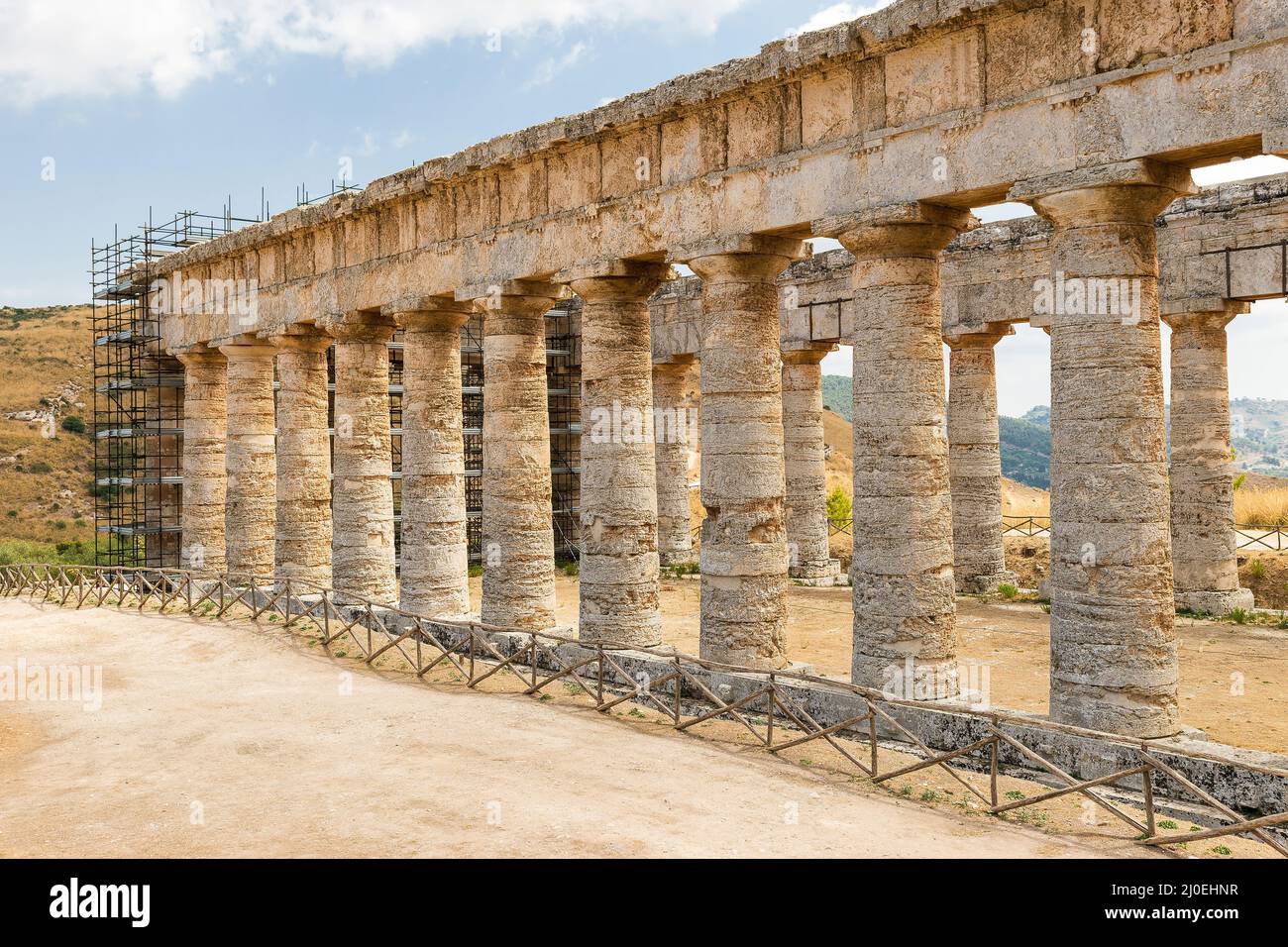 Architectural Sights of The Temple of Segesta (Tempio di Segesta - Part ...