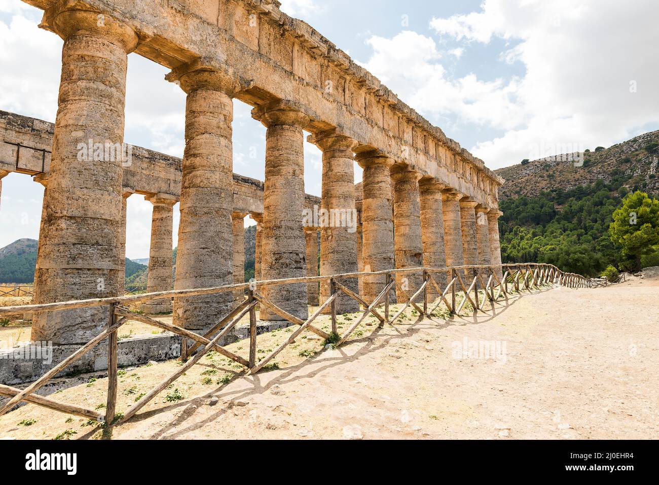 Architectural Sights of The Temple of Segesta (Tempio di Segesta - Part ...