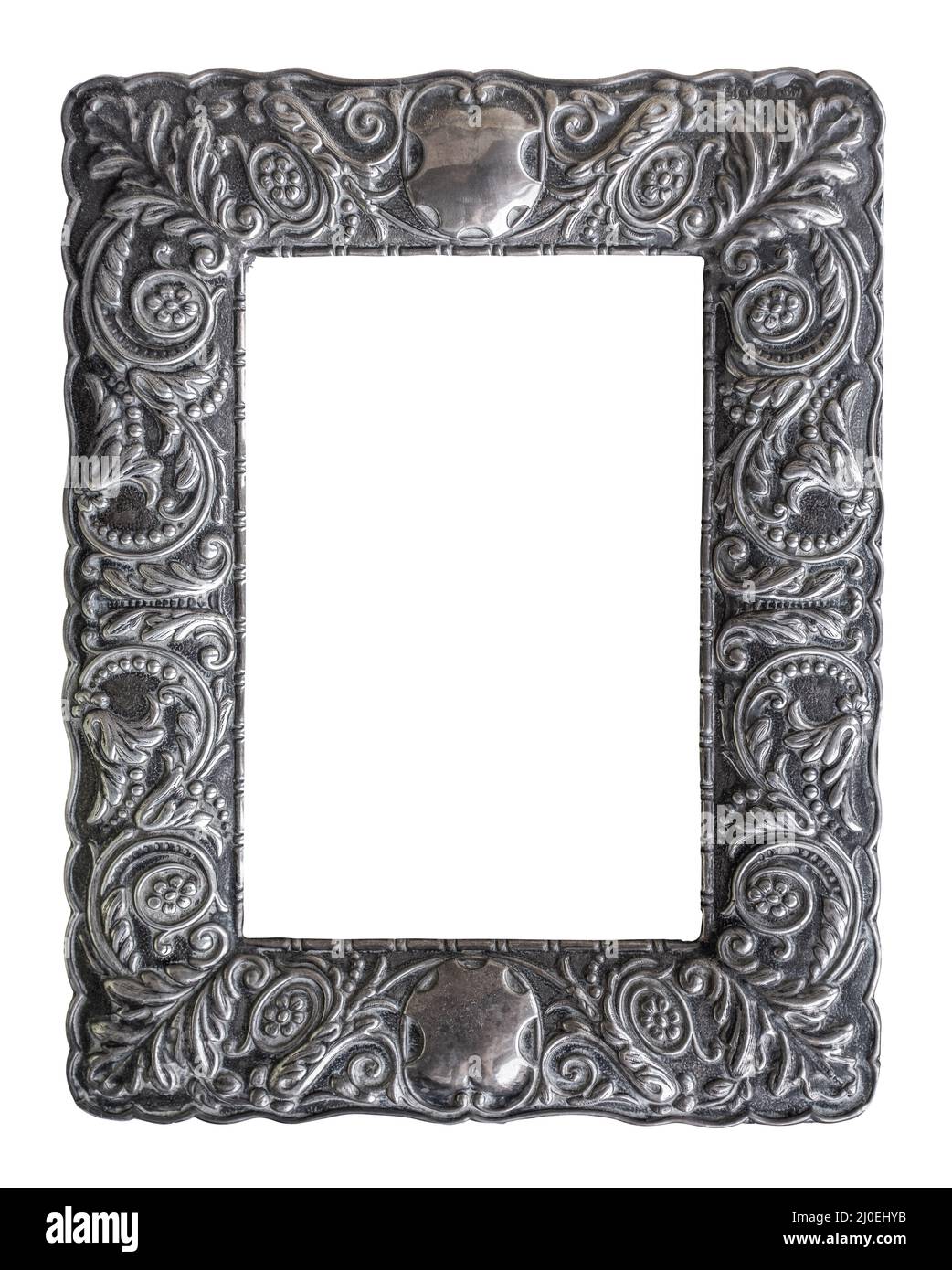 Silver antique picture frame hi-res stock photography and images - Alamy