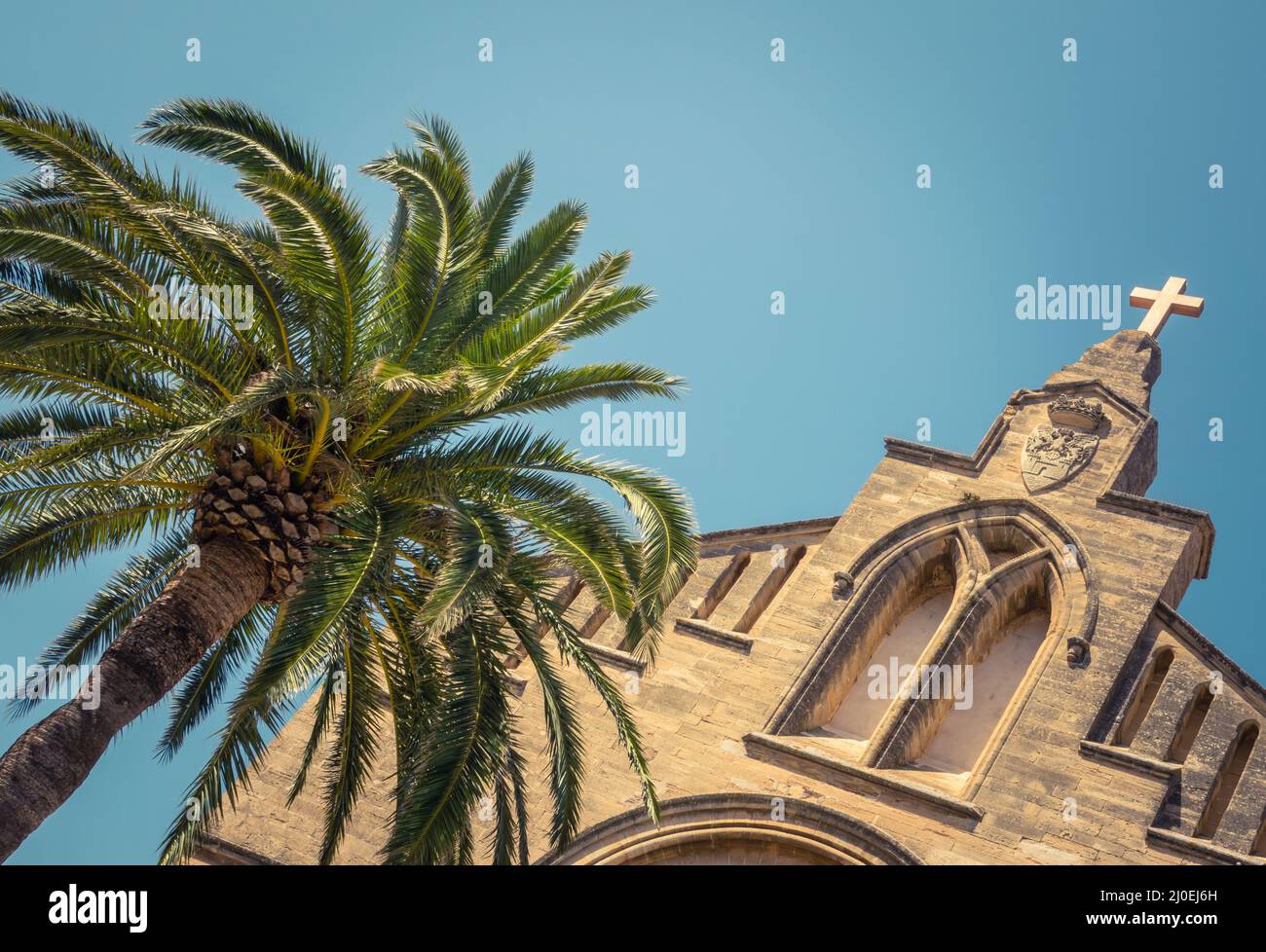 Old spanish church tower hi-res stock photography and images - Alamy