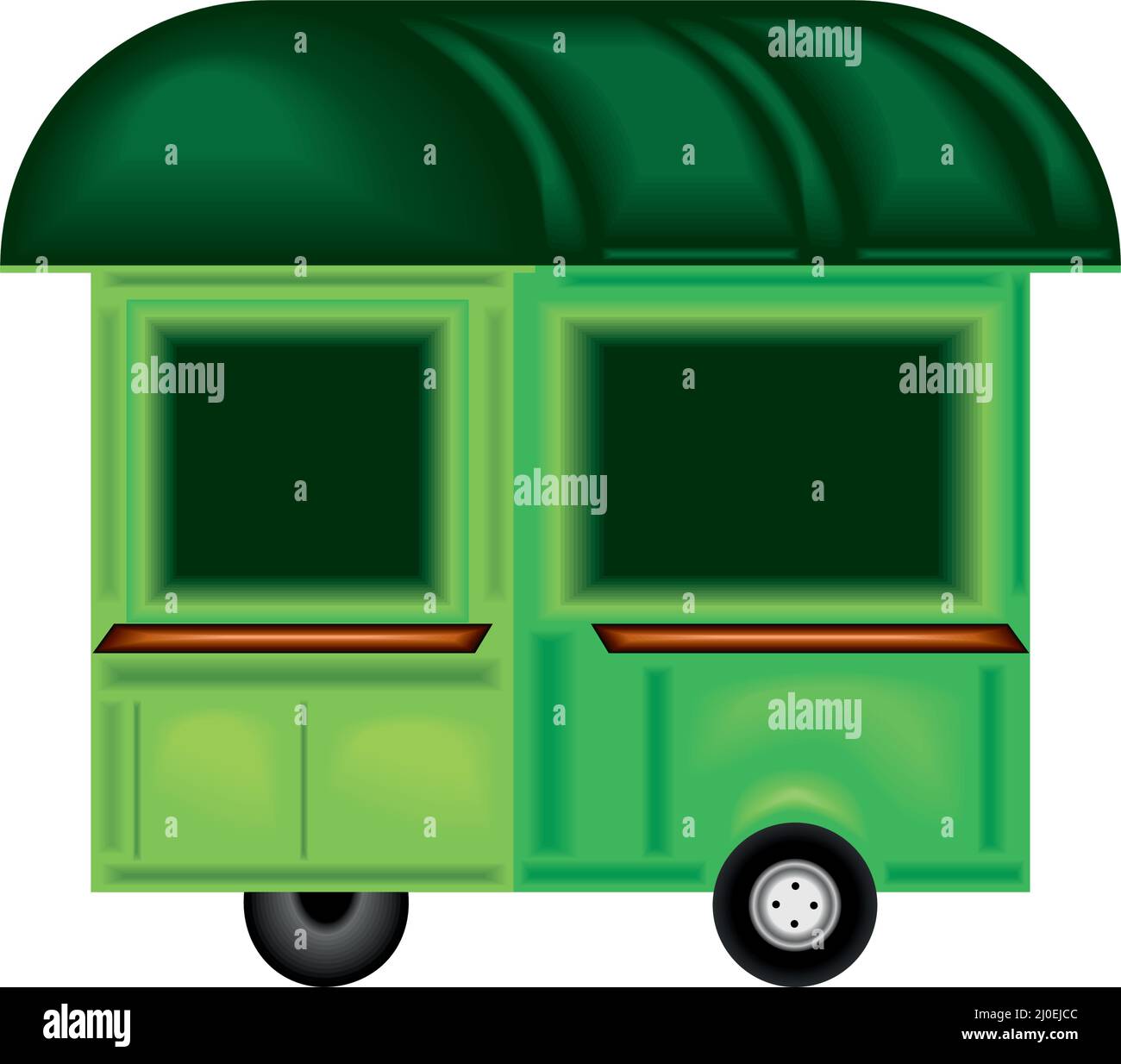 food truck cartoon Stock Vector Image & Art - Alamy
