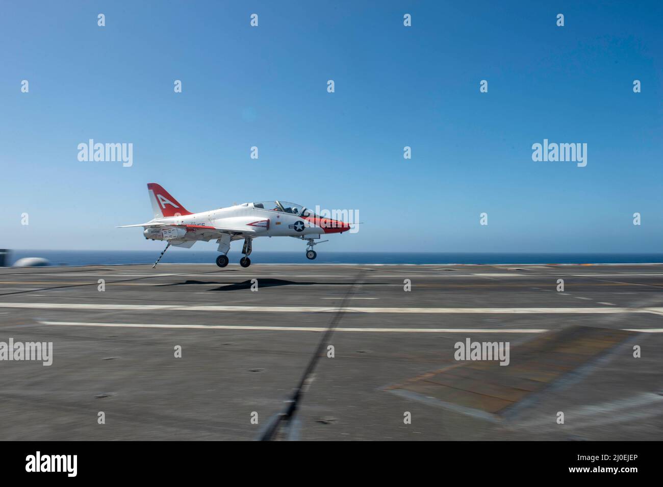 220317-N-DU622-1003 PACIFIC OCEAN (Mar. 17, 2022) A T-45C Goshawk from ...