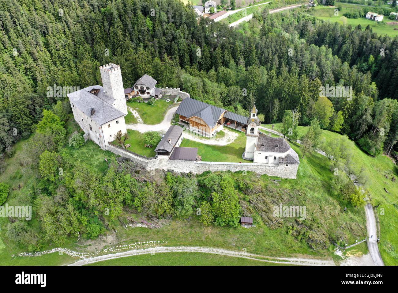Brunico castle hi-res stock photography and images - Alamy