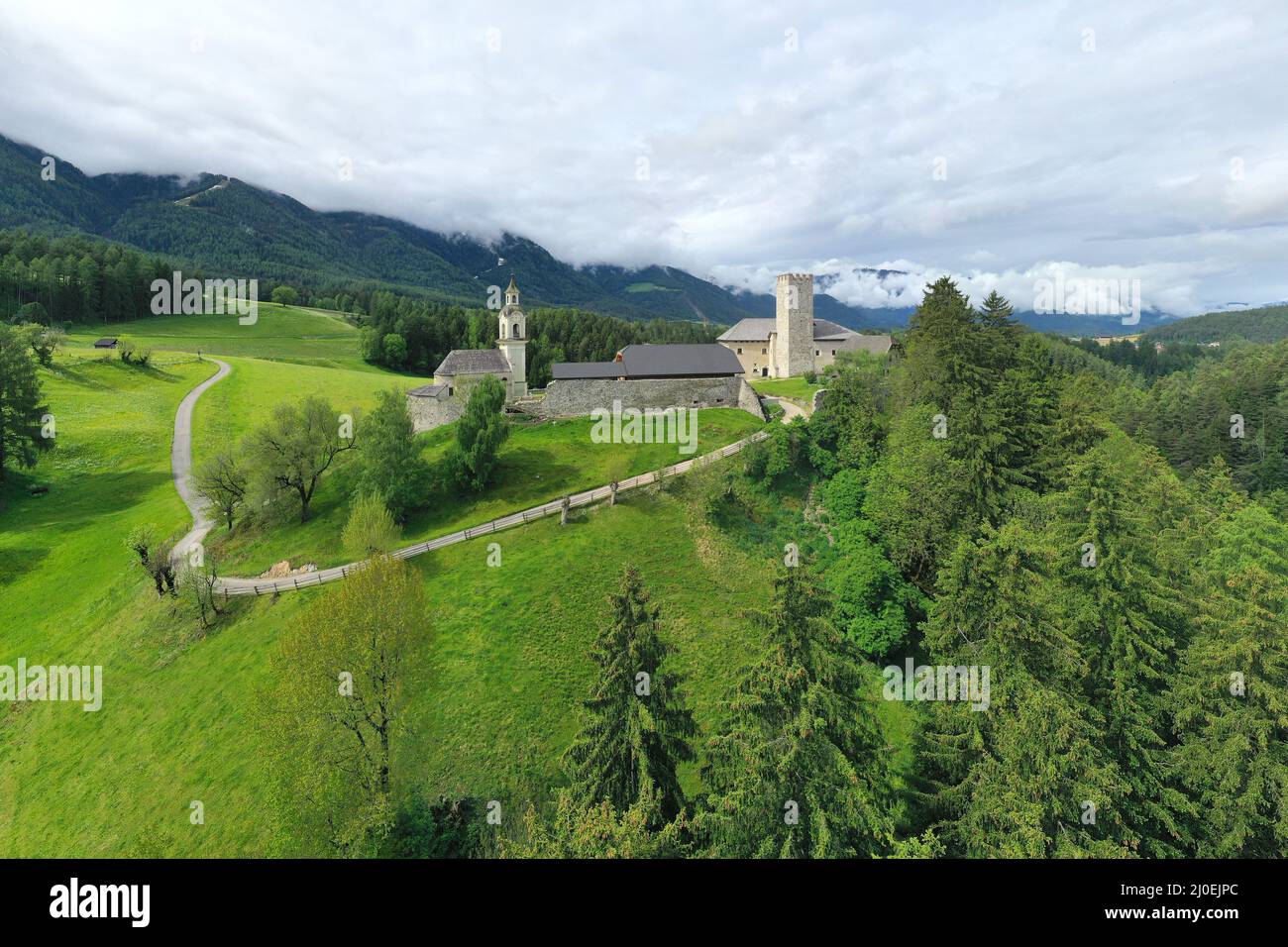 Brunico castle hi-res stock photography and images - Alamy
