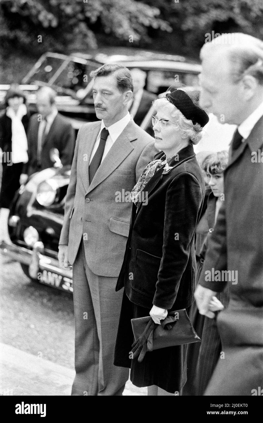 The funeral of Yorkshire Ripper victim Barbara Leach held at Kettering ...