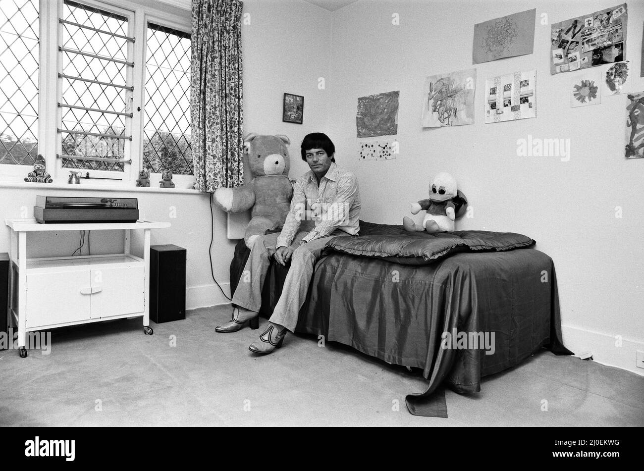 BBC DJ Tony Blackburn at his home in Cookham Dean, Berkshire, following ...