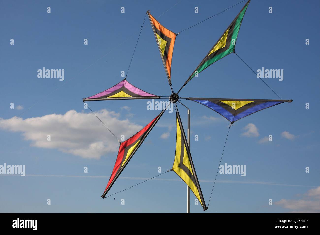 Big colorful pinwheel Stock Photo - Alamy